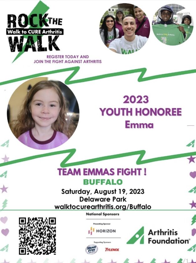 Fredonia child to be honored at Walk to Cure Arthritis Aug. 19 | News ...